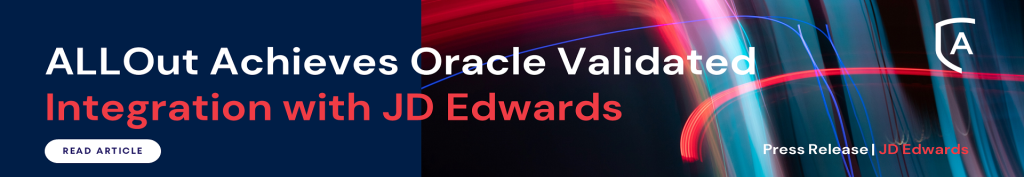 ALLOut Achieves Oracle Validated Integration with JD Edwards - ALLOut Security