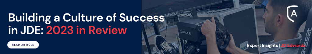 Building a Culture of Success in JDE: 2023 in Review - ALLOut Security