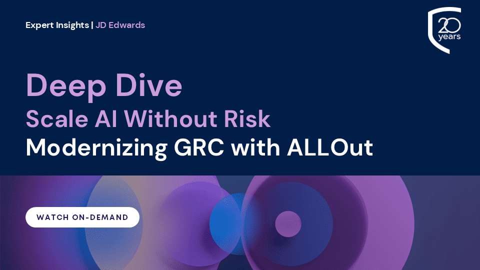 Deep Dive: Scale AI Without Risk - Modernizing GRC with ALLOut - ALLOut ...